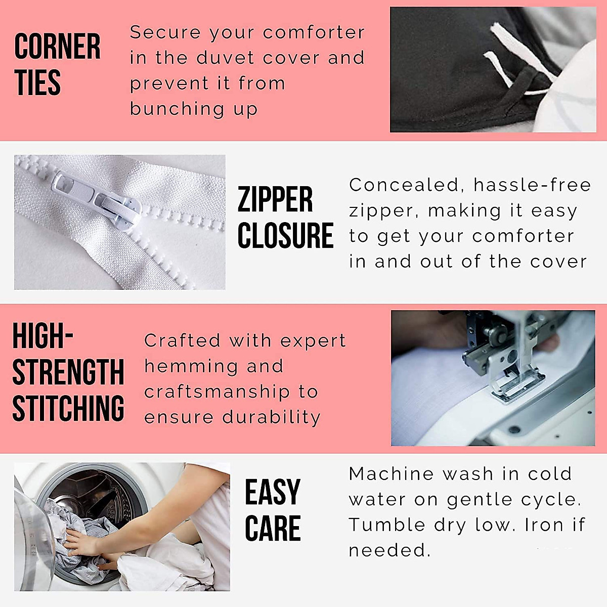 Luxurious Satin Pinch Plated Dark Teal Duvet Cover Queen Size 1 Piece Silk Like Comforter Cover, Ultra Soft and Breathable Bedding Set with Zipper Closure & Corner Ties