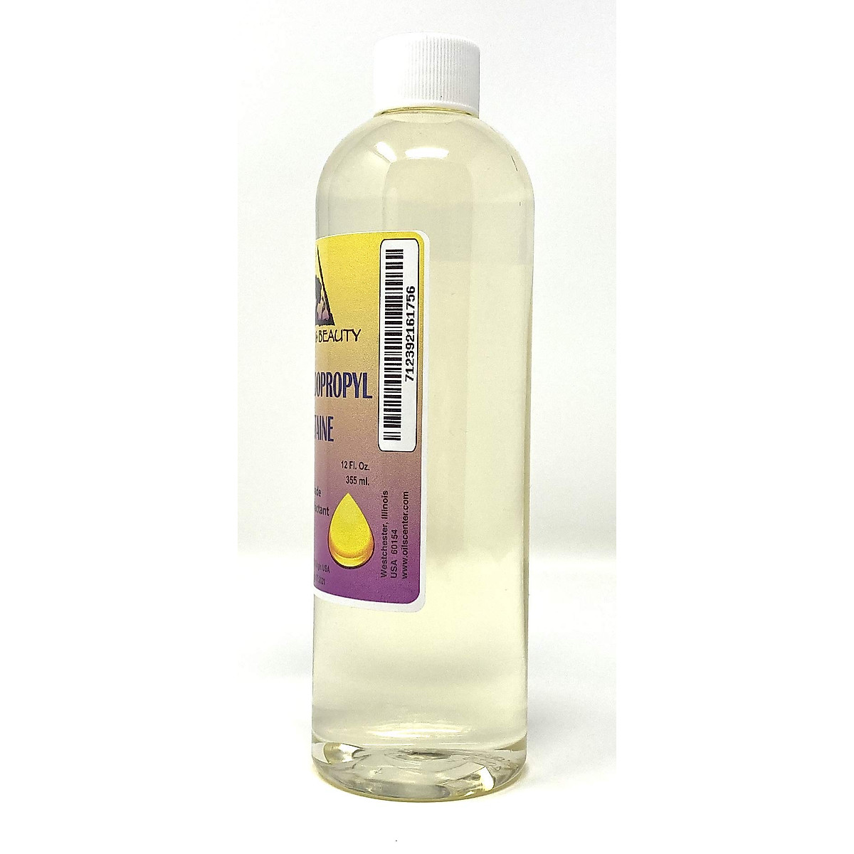 Cocamidopropyl Betaine Coco Betaine CAPB Natural Surfactant Liquid Premium Highest Purity 100% Pure 12 oz