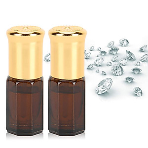 ZJchao 2 Bottles Refractive Index Fluid Oil, 3ML Each 1.300-1.800 RI for Gem Refractometers, Jewelry Authenticity Identification Tool