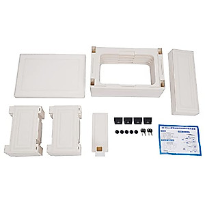 LOYALHEARTDY Plastic Dresser 6 Drawers Storage Cabinet Drawers Organizer with 2 Locker for Clothes/Toys, Bedroom, Playroom, Closet Drawers Large, Parrot