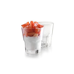 Fortessa Basics Chez Bistro Everyday 12 Pack Set Glassware Kitchen and Barware Great for: Beer, Cocktails, Water, Juice, Iced Tea, Soft Drinks., Cooler Glass, 16 Ounce