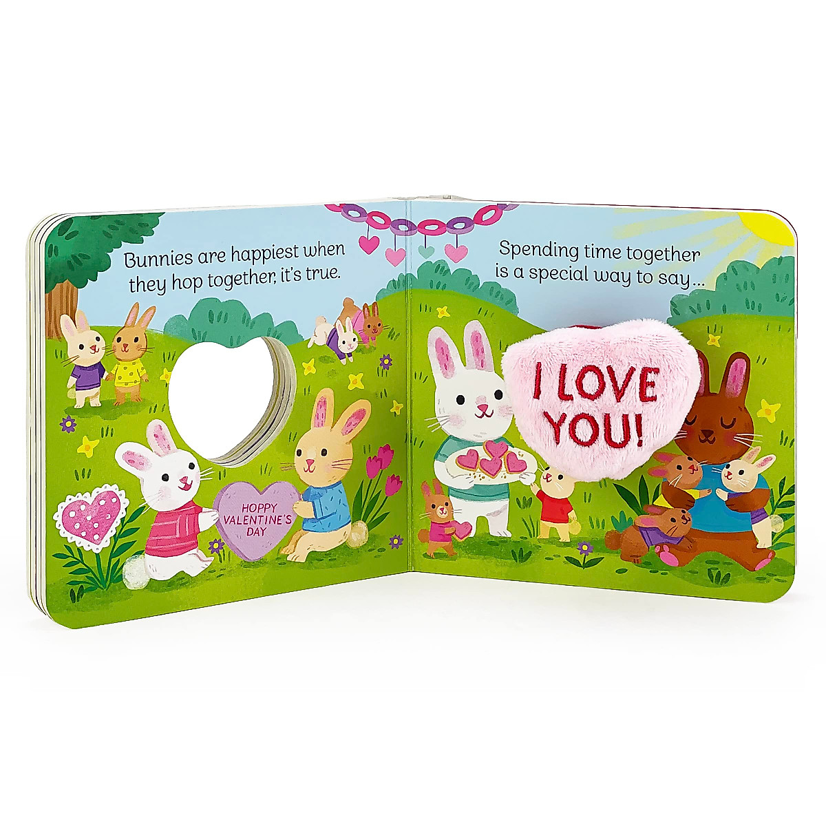 My Little Valentine Finger Puppet Valentines Board Book Ages 0-4