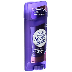Lady Speed Stick Antiperspirant Deodorant, Invisible Dry, Wild Freesia 2.30 oz (Pack of 4)