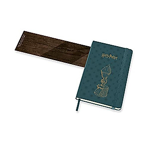 Moleskine Limited Edition Harry Potter 18 Month 2021-2022 Weekly Planner, Hard Cover, Pocket (3.5" x 5.5"), Tide Green