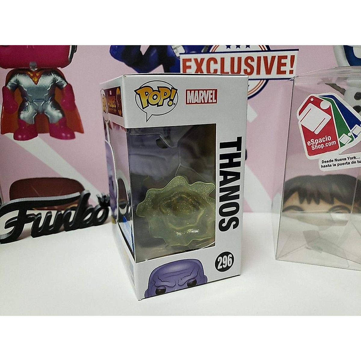 Funko Pop Avengers Infinity War Thanos Vinyl Bobblehead Variant Figure 296