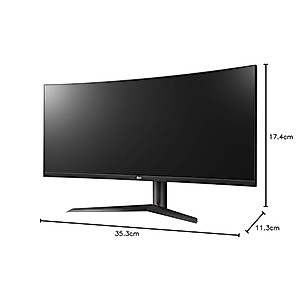 LG 38GL950G-B 38 Inch QHD Ultra Wide 1440p UltraGear Nano IPS 1ms Curved Gaming Monitor with 144HZ Refresh Rate and NVIDIA G-SYNC, Black