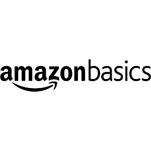 Amazon Basics Kids Vertical Storage Cubby with Clear Bins, 10-Section Organizer, Wooden Finish, 13"D x 19.5"W x 36"H