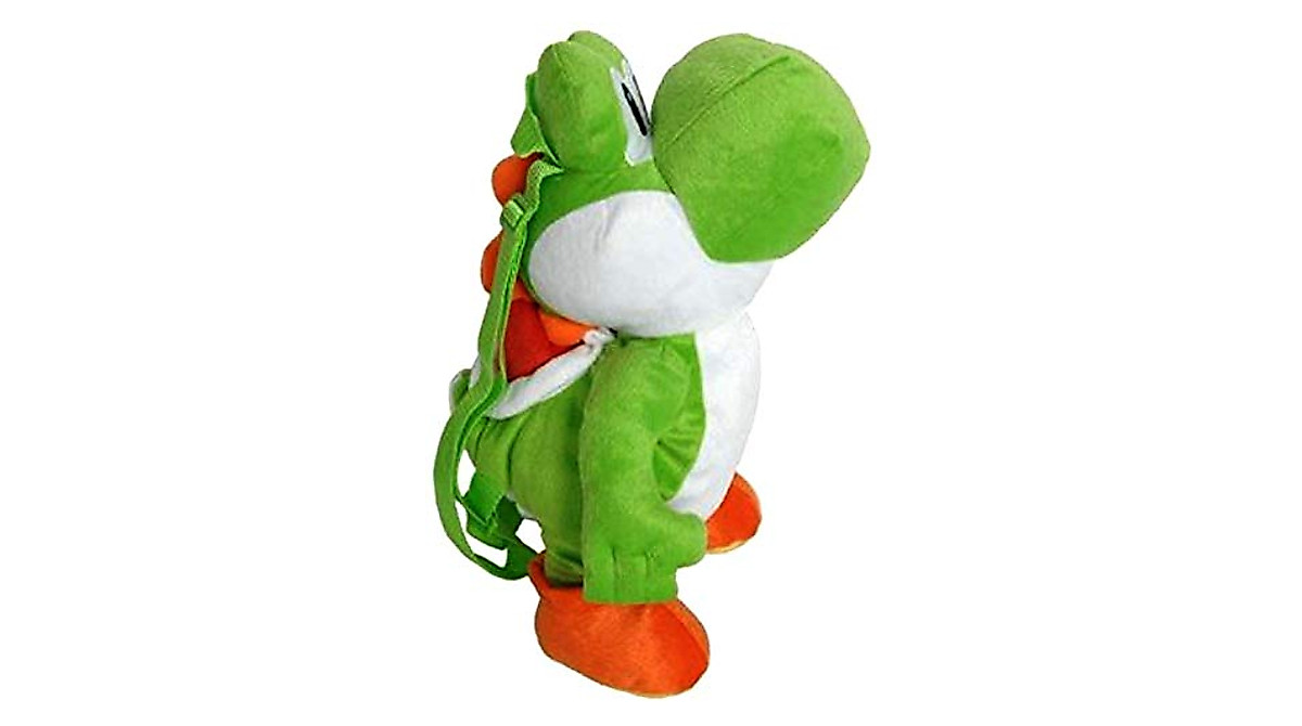 Mario Bros Yoshi Large Plush Backpack - Get Yours!