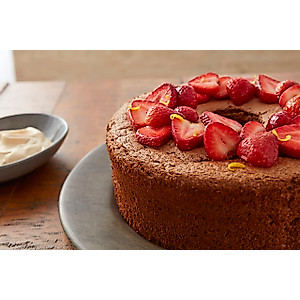 Wilton Angel Food Tube Cake Pan with Removable Inner Core, Durable Aluminum, 10-Inch