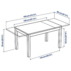 Ikea Lack Wall Shelf, 11-3/4", Black