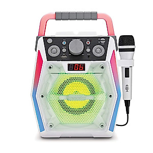 The Singing Machine SML2200 Glow Bluetooth CDG Karaoke Machine