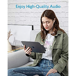 Anker USB C Hub for iPad Pro, PowerExpand Direct 6-in-1 Adapter, with 60W Power Delivery, 4K HDMI, Audio, USB 3.0, SD and microSD Card Reader (Not Compatible with iPad Pro and iPad Mini 2021)