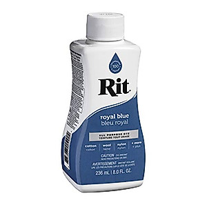 Rit Purpose Liquid Dye, 8 Oz, Royal Blue