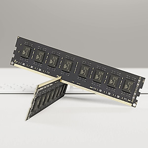 Timetec 8GB KIT (2x4GB) DDR3 / DDR3L 1333MHz PC3-10600 Non ECC Unbuffered 1.5V / 1.35V CL9 Dual Rank for Dell Optiplex 780 DT/MT/SFF Memory Ram Upgrade and More (Low Density 8GB KIT (2x4GB))