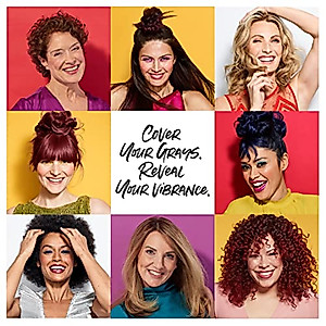 AGEbeautiful Permanent Liqui Creme Hair Color Dye | 100% Gray Coverage | Anti-Aging | Biotin for Thicker, Fuller Hair | Professional Salon Coloring | 5RR Medium Intense Red