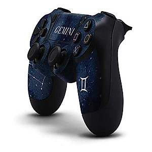 Skinit Decal Gaming Skin for PS4 Controller - Officially Licensed Skinit Originally Designed Gemini Constellation Design
