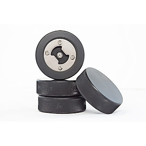 Stainless Steel Bottle Opener Hardware, 20-Pack, Round Bottle Opener Insert, Bottle Opener Kit Woodturning comes with 4 SS Screws, Bottle Opener Blanks, Circle Bottle Opener (20)