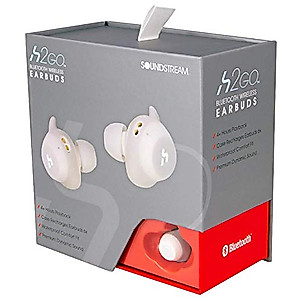 Soundstream h2GO True Wireless Earbuds (White)