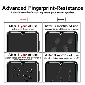 KATIN [2-Pack] Screen Protector for Samsung Galaxy A32 5G Tempered Glass, Bubble Free, Case Friendly, Easy to install