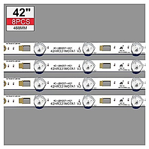 CEVIZ L42F1600E 40-D4287A-LBA2 Fit for LIG 42HR331M07A1 4C-LB4207-YH6/HQ1 466MM 3V 42 Inch Use Aluminium LCD TV Backlight Bar