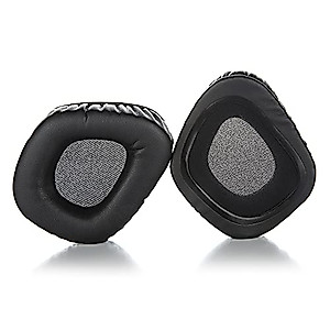 Corsair Void Pro Earpads,Sumugaric Headphone Ear Cushions Replacement with Memory Foam Compatible with Corsair Void and Corsair Void Pro Wired/Wireless Gaming Headset (Black)