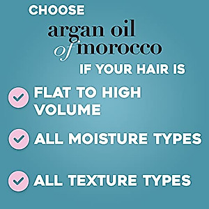 OGX Renewing + Argan Oil of Morocco Shampoo & Conditioner Set, 13 Fl Oz (Pack of 2) (packaging may vary), Blue