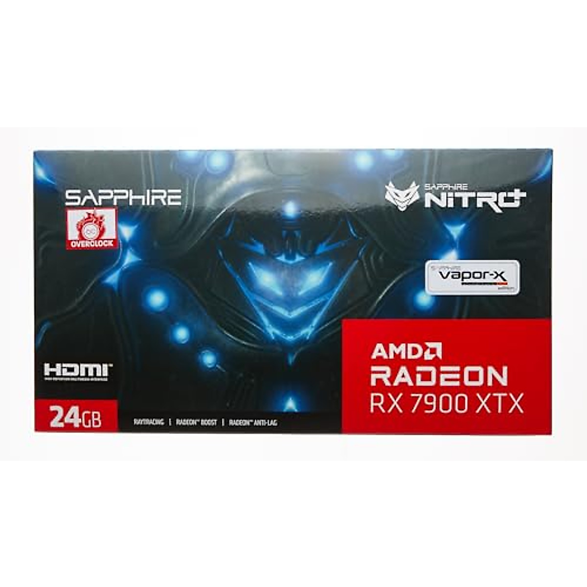 Sapphire 11322-01-40G Nitro+ AMD Radeon RX 7900 XTX Vapor-X Gaming Graphics Card with 24GB GDDR6, AMD RDNA 3