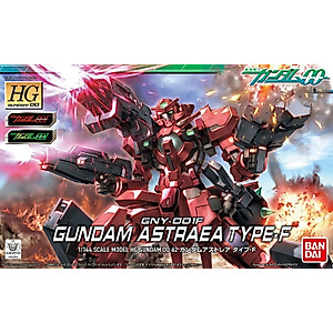 Bandai Hobby #62 Gundam Astraea Type-F HG Bandai Gundam 00 Action Figure