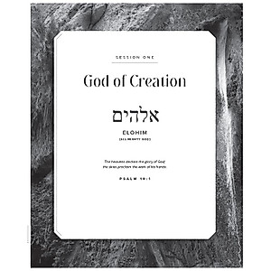 The God of His Word Bible Study Guide plus Streaming Video (God of The Way)