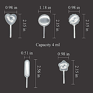 Cupcakes Pipettes,125PCS 4 ml Plastic Strawberry Pipettes Mini Pipettes Squeeze Dropper Liquid Injector Pipettes for Strawberries, Cupcake, Chocolate, Birthday Party and Holiday Decoration