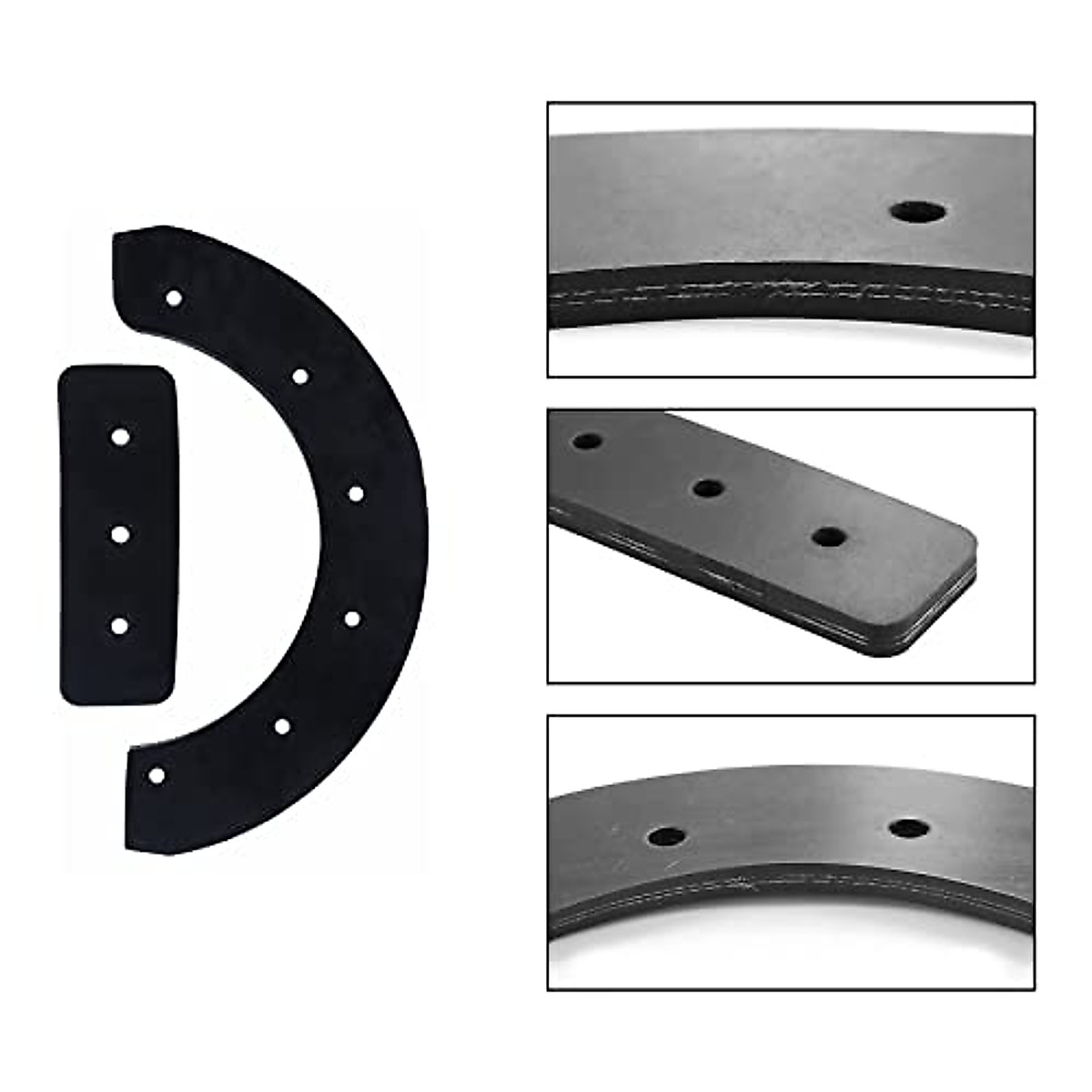 302565MA 302565 Snowblower Rubber Paddles Set 20" 21" 22" for Craftsman Murray 302565ma 57121MA 1687312SM Snowthrower