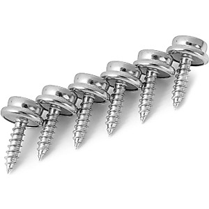 Gttyowyin 24PCS Stainless Steel Screws Marine Grade Boat Canvas Snaps 3/8"Socket with Stainless Steel 5/8"Screw, Snaps for Boat Cover, Snap Screw Stud, Made of high-Quality Materials