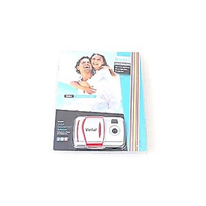 Freelance Digital Cam Point and Shoot Camera - Red/Silver