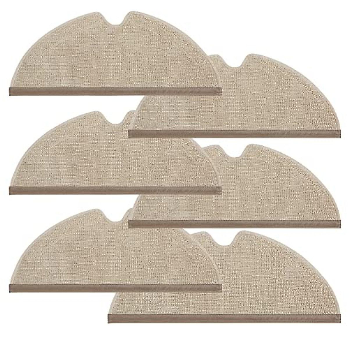 6 Pack Vacuum Replacement Mop Cloth for Roborock S5, S5 Max, S6, S6 MaxV, E4, S6 Pure, E35, E2 Accessories Reusable Wet Microfiber Soft Pad