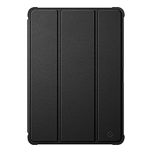 Fintie Slim Case for Amazon Fire HD 10 and Fire HD 10 Plus Tablet (Only Compatible with 11th Generation 2021 Release) - Soft TPU Smart Stand Back Cover with Auto Wake/Sleep, Black