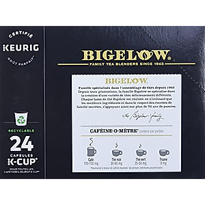 Bigelow Earl Grey Tea, 24-Count K-Cup Portion Pack for Keurig Brewers