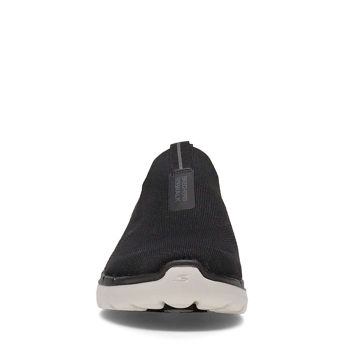 Skechers Men's Gowalk 6-Stretch Fit Slip-on Athletic Performance Walking Shoe, Black/Grey, 10