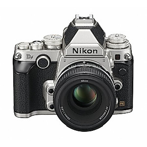 Nikon DSLR Camera Df 50mm f / 1.8G Special Edition kit Silver DFLKSL [International Version, No Warranty]