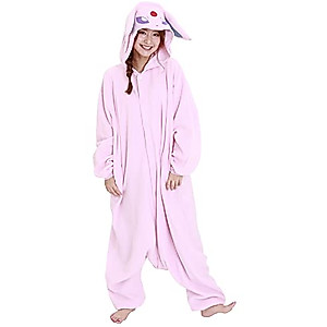 SAZAC Kigurumi - Pokemon - Espeon - Onesie Jumpsuit Halloween Costume