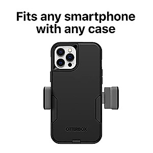 Bestrix Phone Vent Holder Cell Phone Mount Holder for Car with Double Clamp Grip, Compact & Durable for iPhone, Galaxy and All Smartphones Up to 6.5"