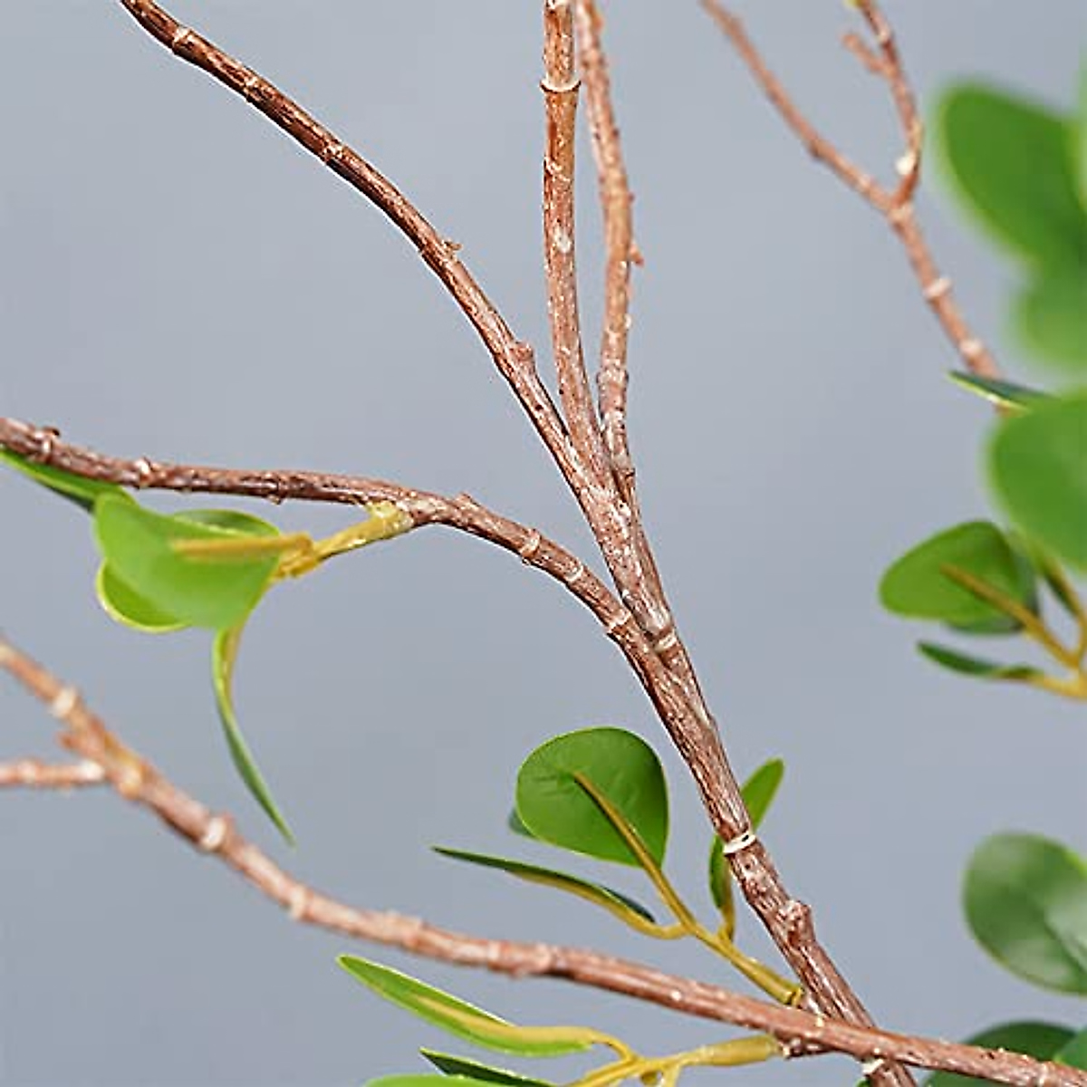 SzJias Faux Stems Artificial Branches for Vase Faux Greenery Plant Stems for Fake Tree Branches (3 Branches, 43.3 inch/Branches)