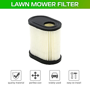 Air Filter Compatible with Toro Recycler 22 6.5HP 20016 20017 20018 Lawn Mower Air Filter Replacement 36905(2PCS)
