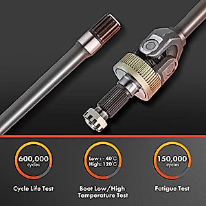 A-Premium Front Left and Right CV Axle Shaft Assembly Compatible with Ford F-250 Super Duty, F-350 Super Duty, F-450 Super Duty, F-550 Super Duty 2005-2012 2-PC Set