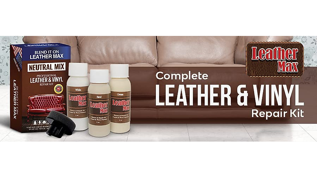 Leather Max Quick Blend Repair Kit for Leather & Vinyl Restoration
