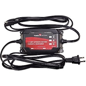 Yuasa YUA1AMPCH 12V 1-Amp Battery Charger 50 State Compliant