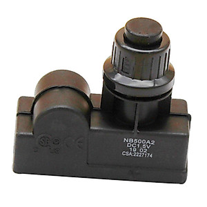 MENSI Updated AA Battery Operated Push Button Igniter Spark Generator for Gas Grill, Stove, Fire Pit (2 outlets) Mounting Thread 22mm NOT for AAA Type