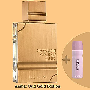 Al Haramain Amber Oud Rouge for Unisex Eau De Parfum Spray, 2 Ounce