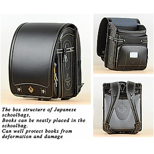 ransel randoseru backpack japanese automatic school bags Senior waterproof PU leather
