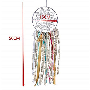 OHOME Boho Dream Catcher Handmade Colorful Macrame Dreamcatcher for Wall Hanging Home, Wedding, Garden Decor, Girls Kids Bedroom Decoration Blessing Gift