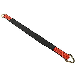 4 Pack 2"x 36" Tow Axle Strap Race Car Truck Wrecker Hauler Wheel Tie Down Strap with D Ring 10,000 Lb Combination Breaking Strength(Red)